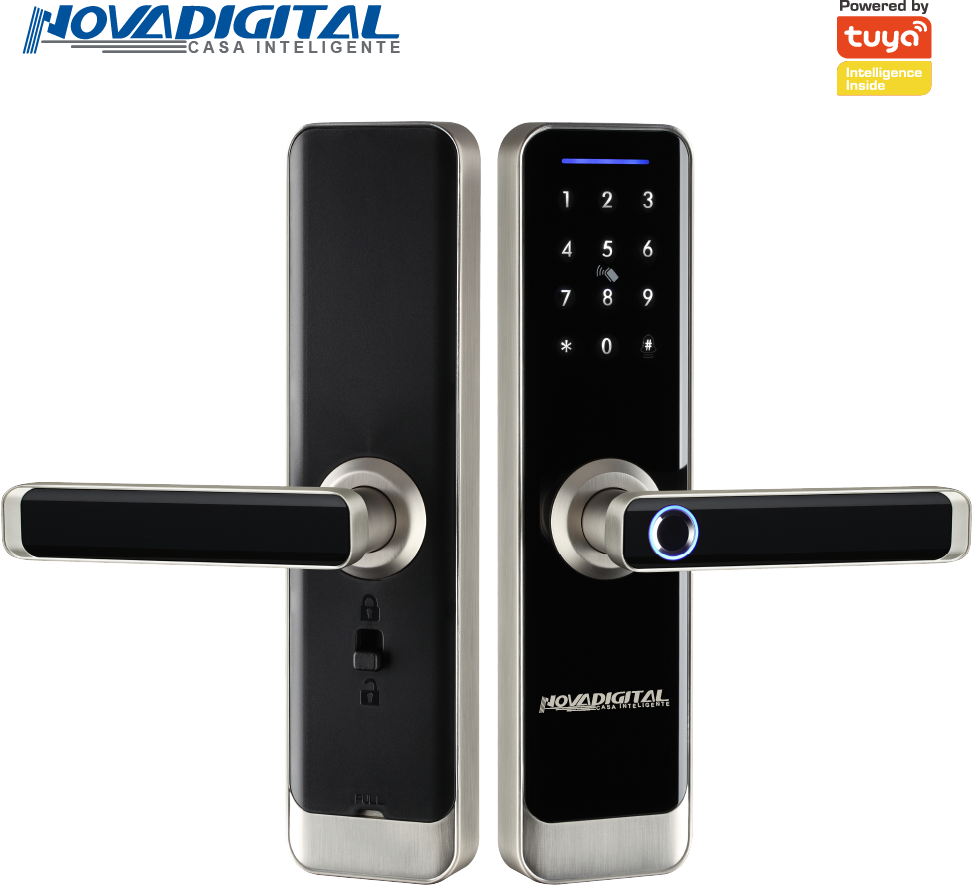 Fechadura Inteligente com Biometria - Novadigital Smart