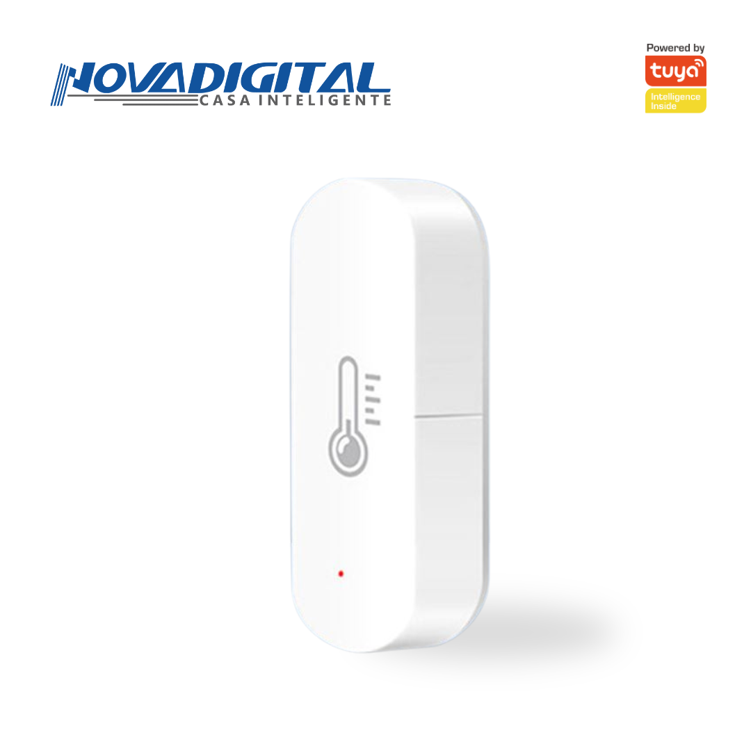 Sensor de Temperatura e Umidade ZigBee 3.0 - Novadigital Smart