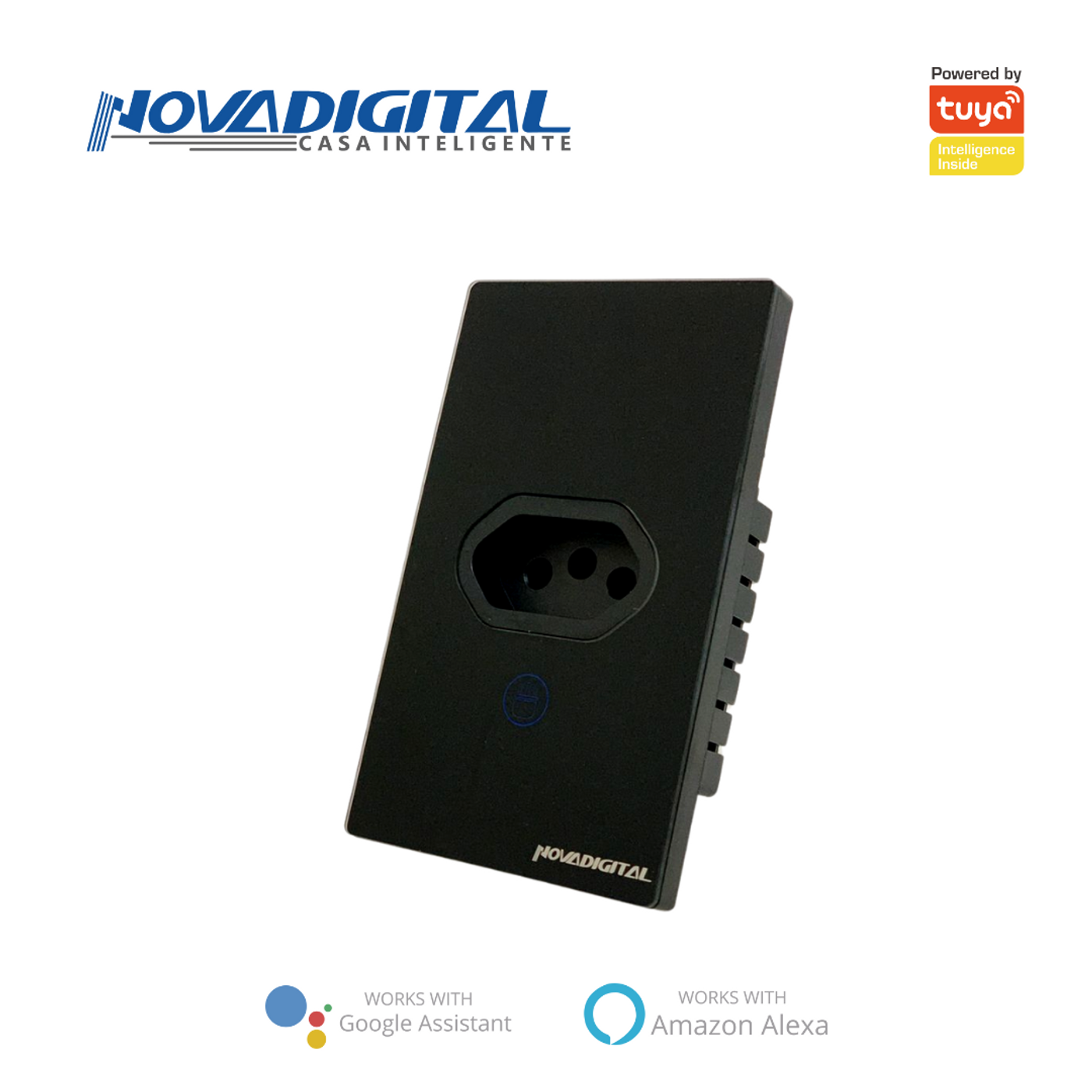 Tomada Inteligente de Embutir - Novadigital Smart