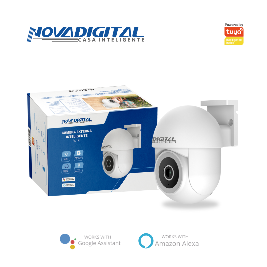 CÂMERA INTELIGENTE EXTERNA G12 - Novadigital Smart